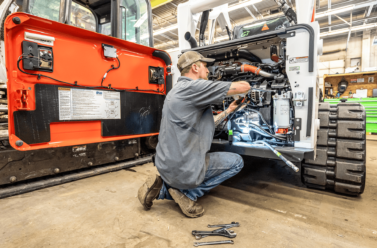 Schedule Your Compact Construction/Grounds Equipment Service